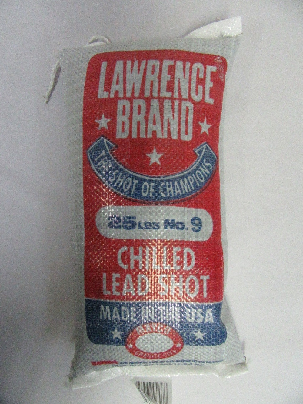 LAWRENCE - #9 CHILLED SHOT 25LB BAG - Budget Shooter Supply