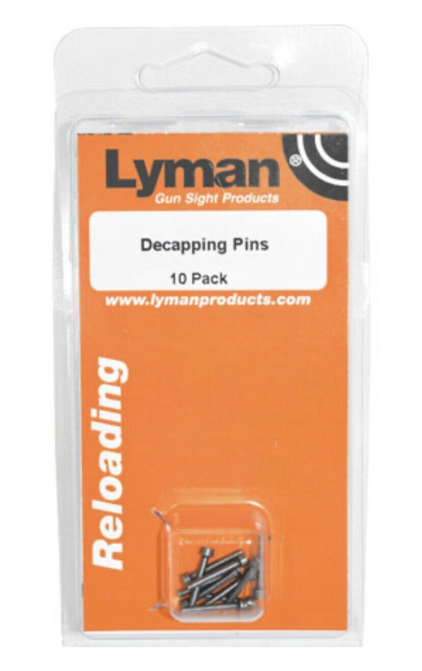 Lyman Decapping Pins Pack of 10 - Budget Shooter Supply